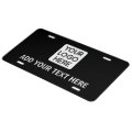 Create Your Own Custom Business Logo License Plate | Zazzle