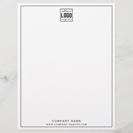 Create Your Own Custom Business Logo Professional Letterhead | Zazzle.com