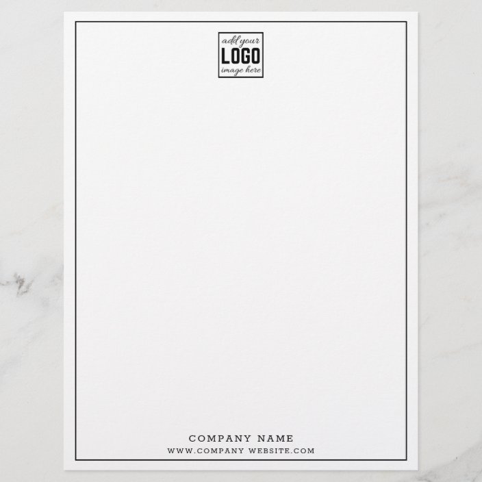 Create Your Own Custom Business Logo Professional Letterhead | Zazzle.com