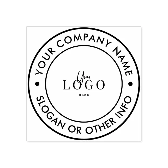Create Your Own Custom Business Logo Rubber Stamp | Zazzle Create Your Own Custom Business Logo Rubber Stamp | Zazzle