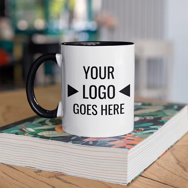 Create Your Own Custom Business Logo Template Mug | Zazzle
