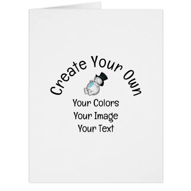 Create Your Own Custom Card | Zazzle