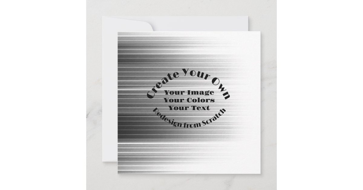 Create Your Own Custom Card | Zazzle