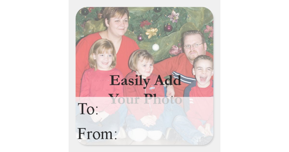 Create Your Own Custom Christmas Gift Tag | Zazzle
