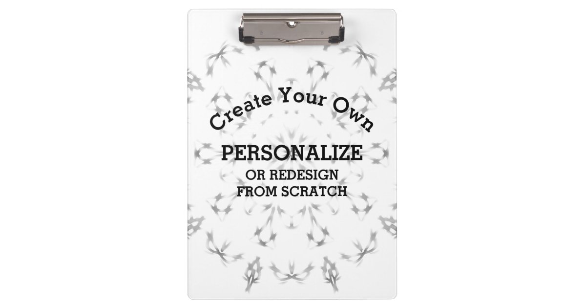 Create Your Own Custom Clipboard | Zazzle