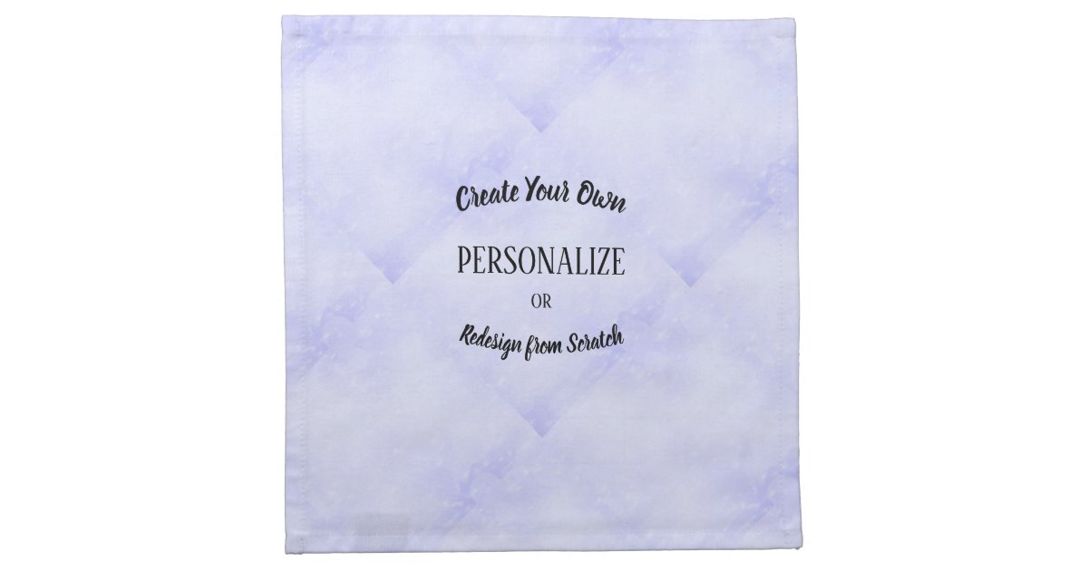 Create Your Own Custom Cloth Napkin | Zazzle