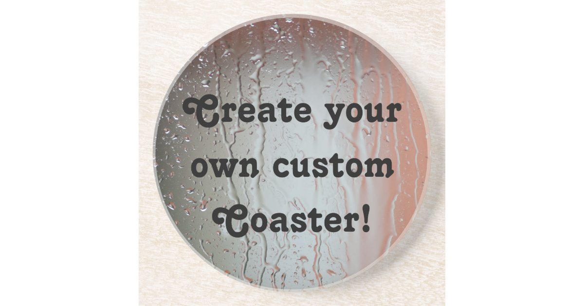 Create your own custom Coaster! Drink Coaster | Zazzle