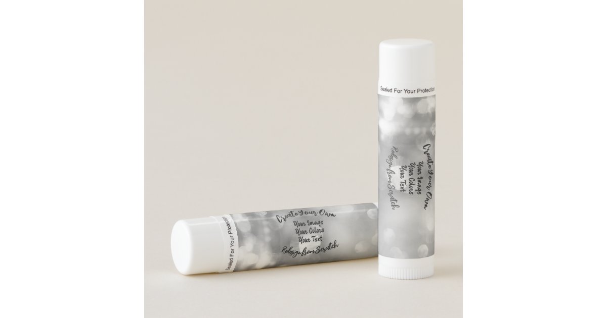 Create Your Own Custom Color/Design Lip Balm | Zazzle