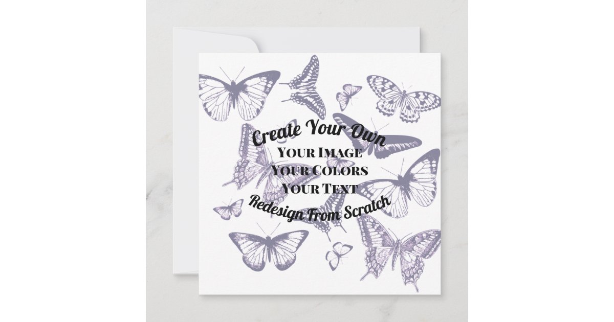 Create Your Own Custom Design Card | Zazzle