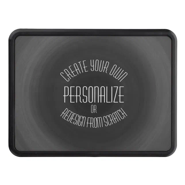 Create Your Own - Custom Design Hitch Cover | Zazzle