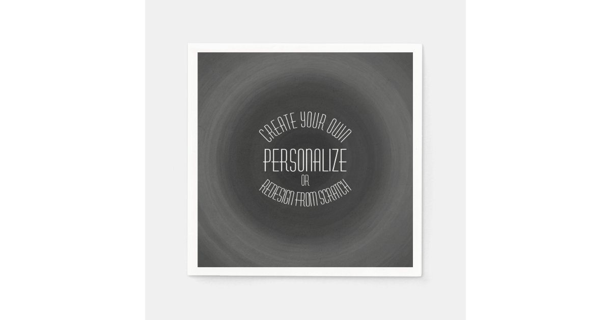 Create Your Own - Custom Design Napkins | Zazzle