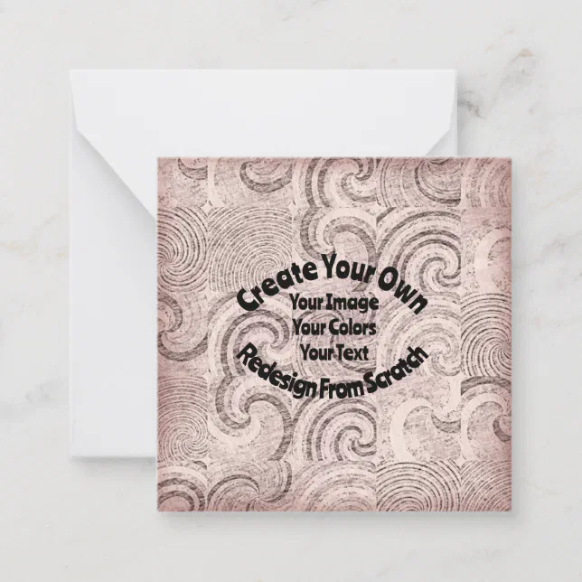 Create Your Own Custom Design Note Card | Zazzle