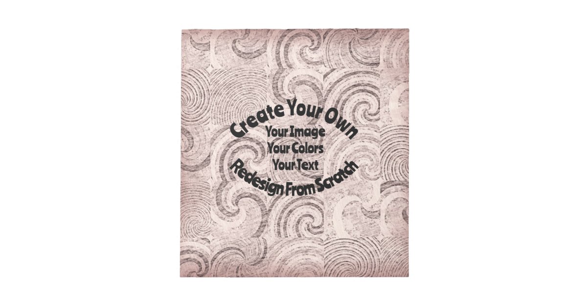Create Your Own Custom Design Notepad | Zazzle
