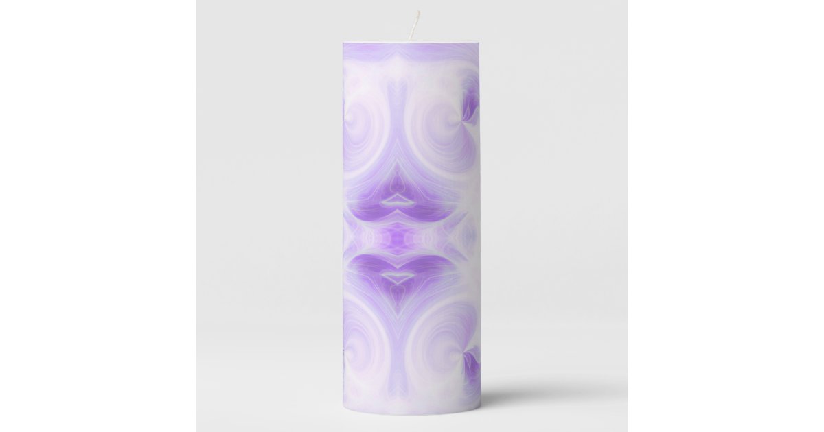 Create Your Own Custom Design Pillar Candle | Zazzle