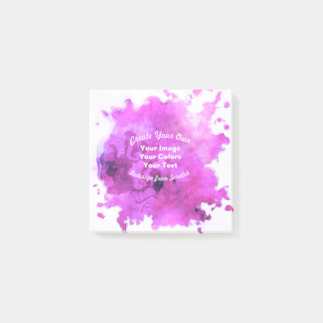 Create Your Own Custom Design Post-it Notes | Zazzle