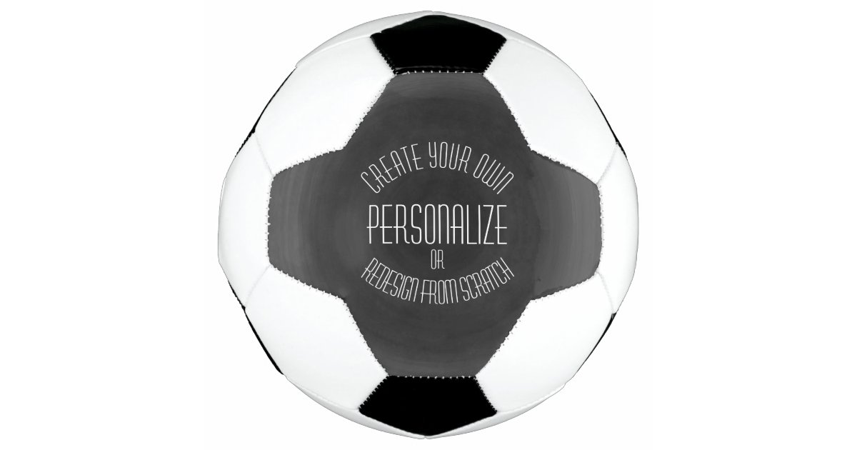 Create Your Own - Custom Design Soccer Ball | Zazzle