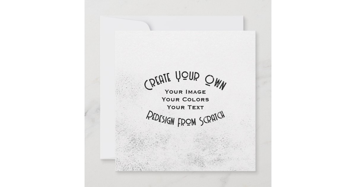 Create Your Own Custom Designed Card | Zazzle