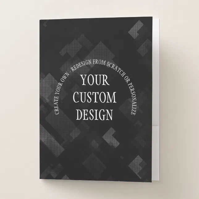 Create Your Own Custom Designed Pocket Folder | Zazzle