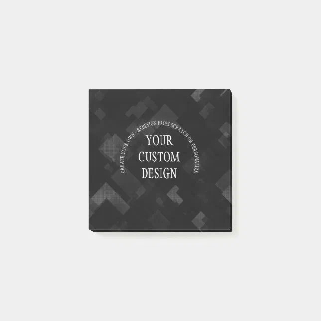 Create Your Own Custom Designed Post-it Notes | Zazzle