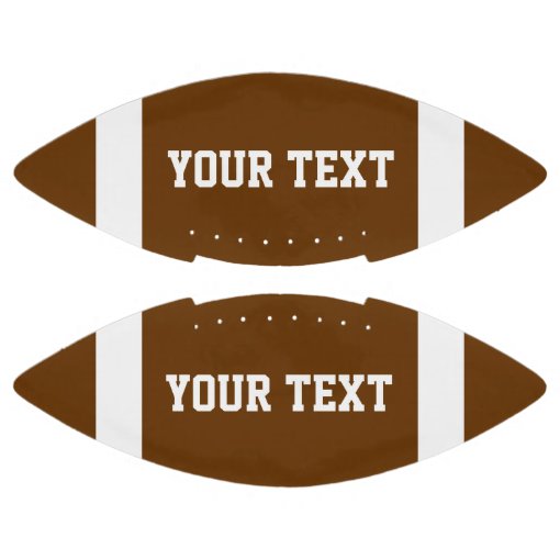 Create Your Own Custom Football | Zazzle