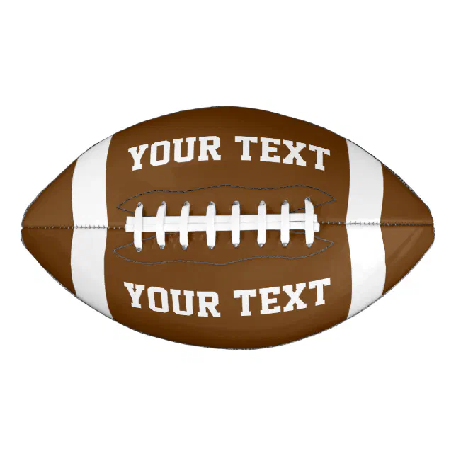 Create Your Own Custom Football | Zazzle