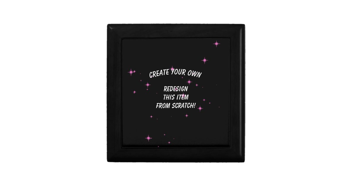Create Your Own Custom Gift Box | Zazzle