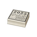 Create Your Own Custom Graduate Return Address Rubber Stamp | Zazzle