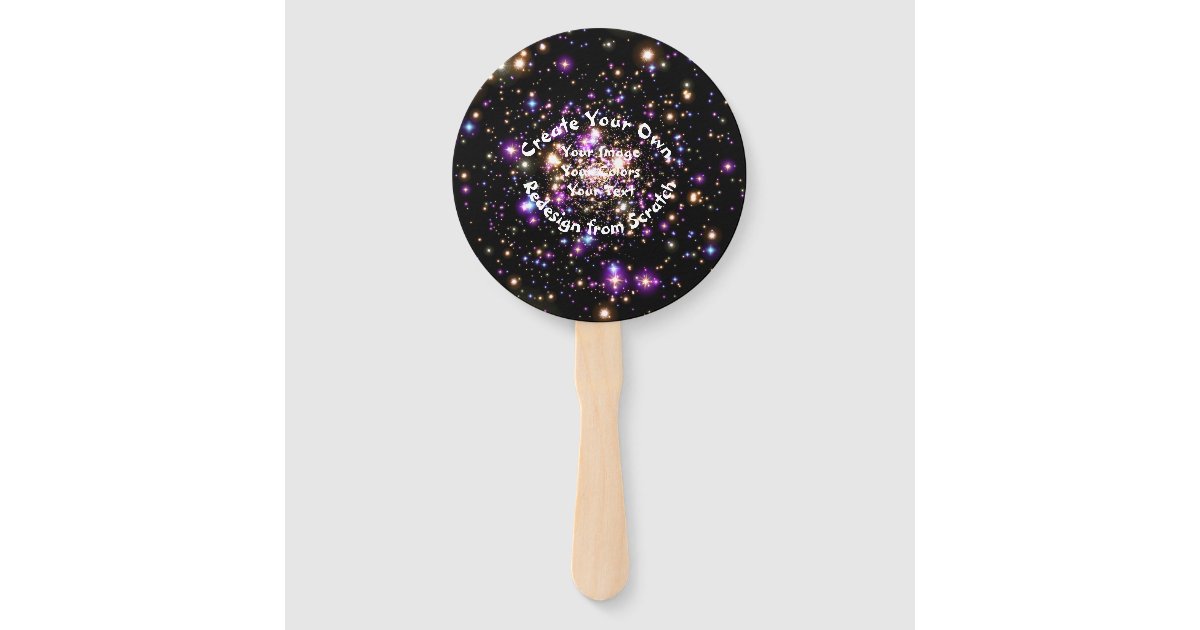 Create Your Own Custom Hand Fan | Zazzle