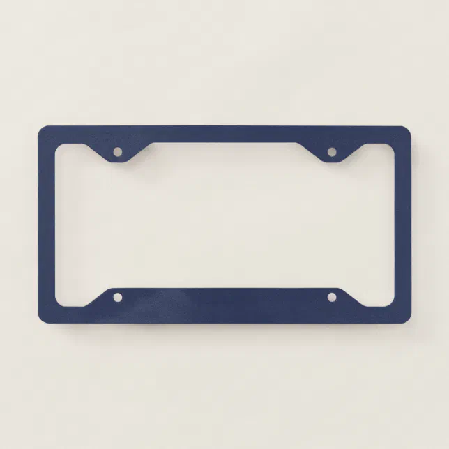 Create Your Own Custom License Plate Frame | Zazzle