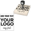 Create Your Own Custom Logo and Text Rubber Stamp | Zazzle