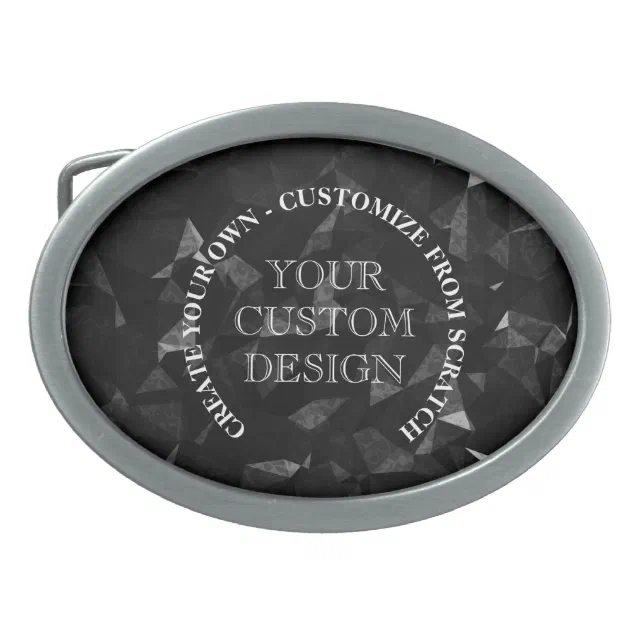Create Your Own Custom Logo/Design Belt Buckle | Zazzle