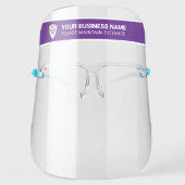 Create Your Own Custom Logo Face Shield | Zazzle