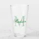 Create Your Own Custom Monogram And Name Green Glass | Zazzle