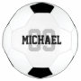 Custom name Soccer Logo soccer ball | Zazzle