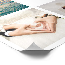 Create Your Own Custom Newlyweds Wedding Photo Poster | Zazzle