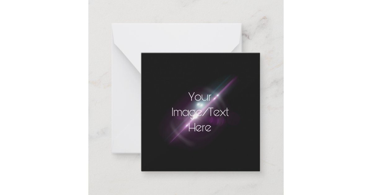 Create Your Own Custom Note Card | Zazzle