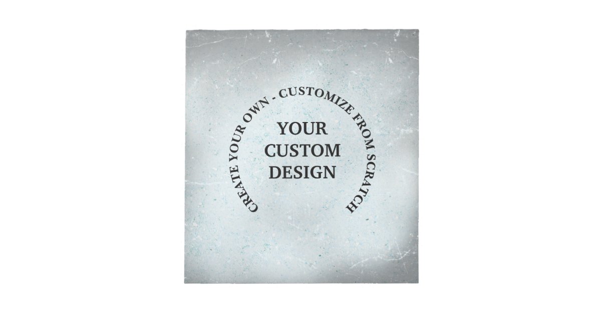 Create Your Own Custom Notepad | Zazzle