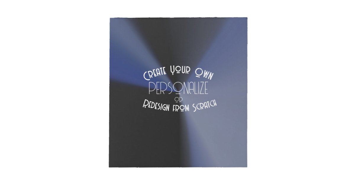 Create Your Own Custom Notepad | Zazzle