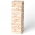 Custom Business Logo Branded Topple Tower Game | Zazzle