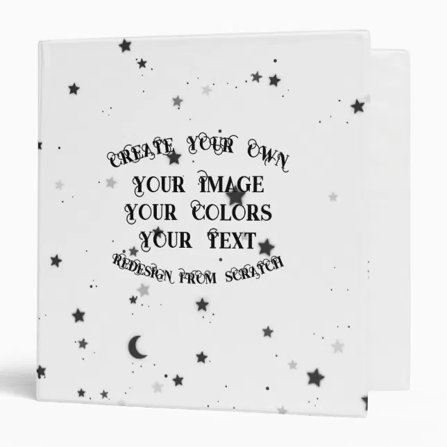 Create Your Own Custom Personalized 3 Ring Binder | Zazzle