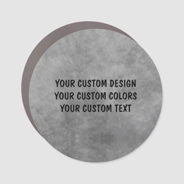 Create Your Own Custom Personalized Car Magnet | Zazzle