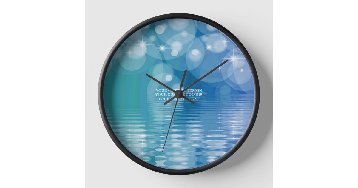 Create Your Own Custom Personalized Clock | Zazzle