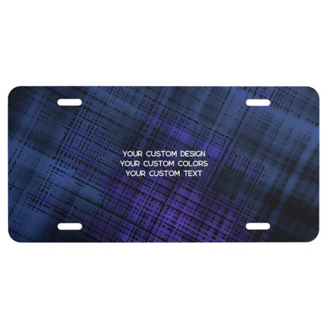 Create Your Own Custom Personalized License Plate | Zazzle