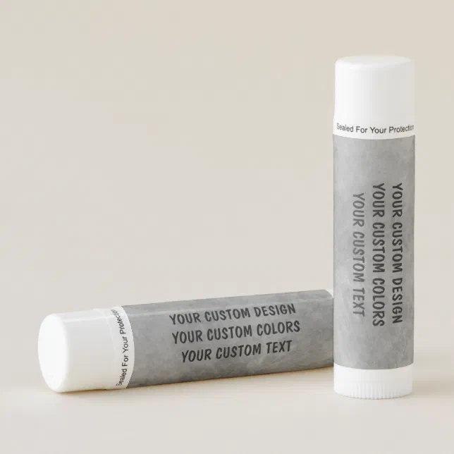 Create Your Own Custom Personalized Lip Balm | Zazzle