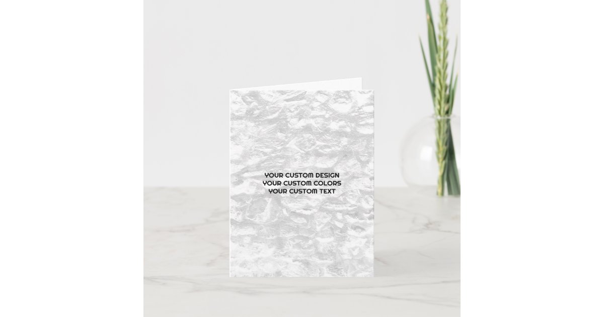 Create Your Own Custom Personalized Note Card | Zazzle