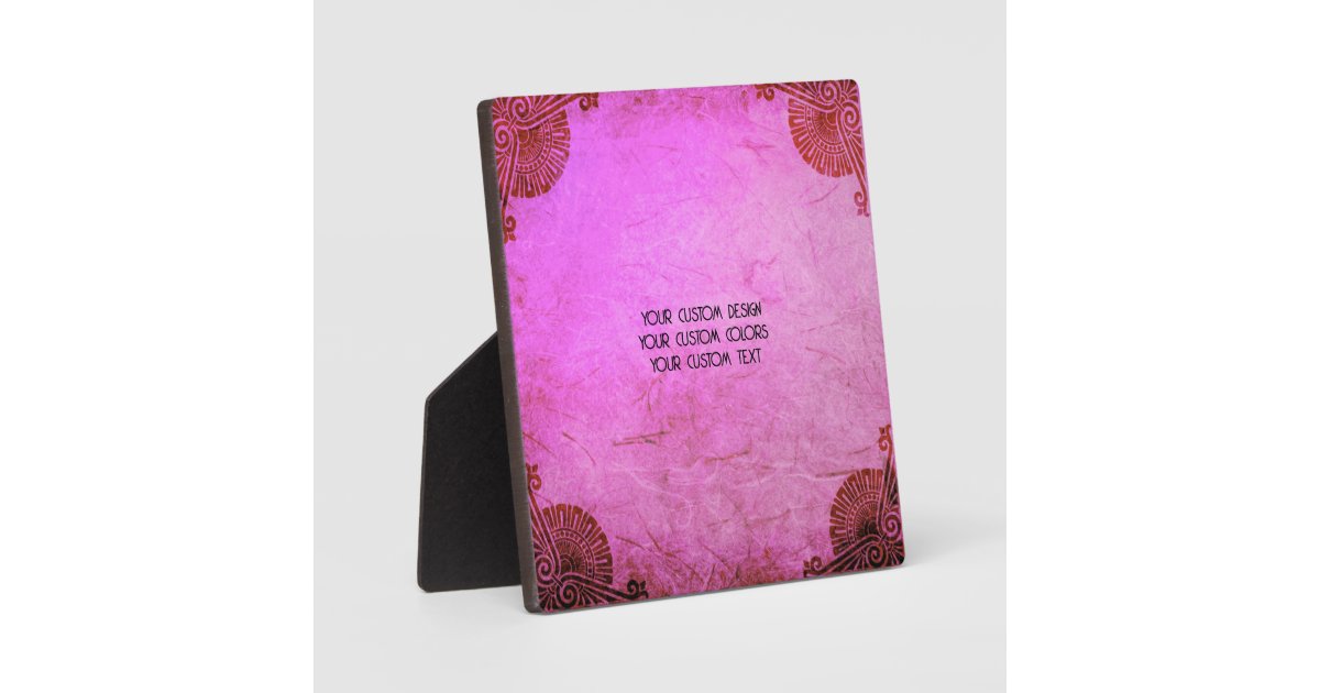 Create Your Own Custom Personalized Plaque | Zazzle