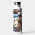 Create your own Custom photo collage 20 photos Water Bottle | Zazzle
