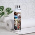 Create your own Custom photo collage 20 photos Water Bottle | Zazzle