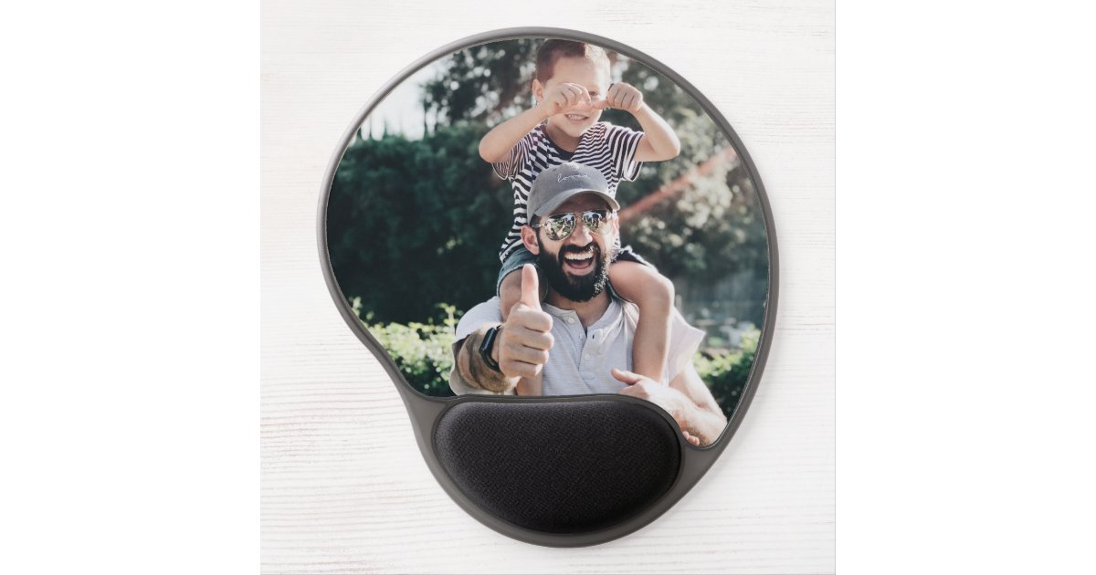 Create Your Own Custom Photo Gel Mouse Pad | Zazzle
