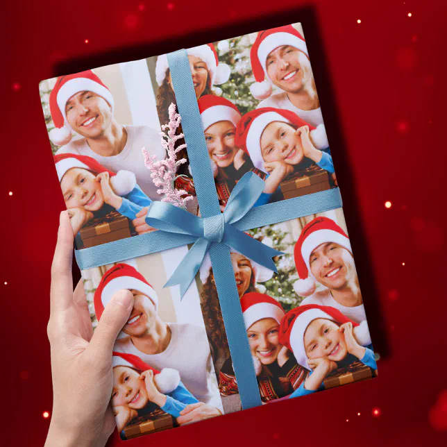 Create Your Own Custom Photo Gift Wrap | Zazzle